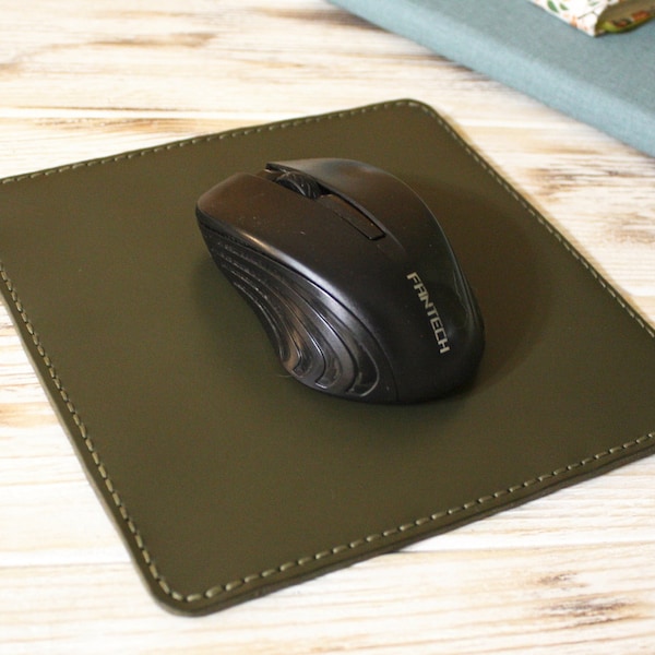 Leather Mouse Pad - Etsy