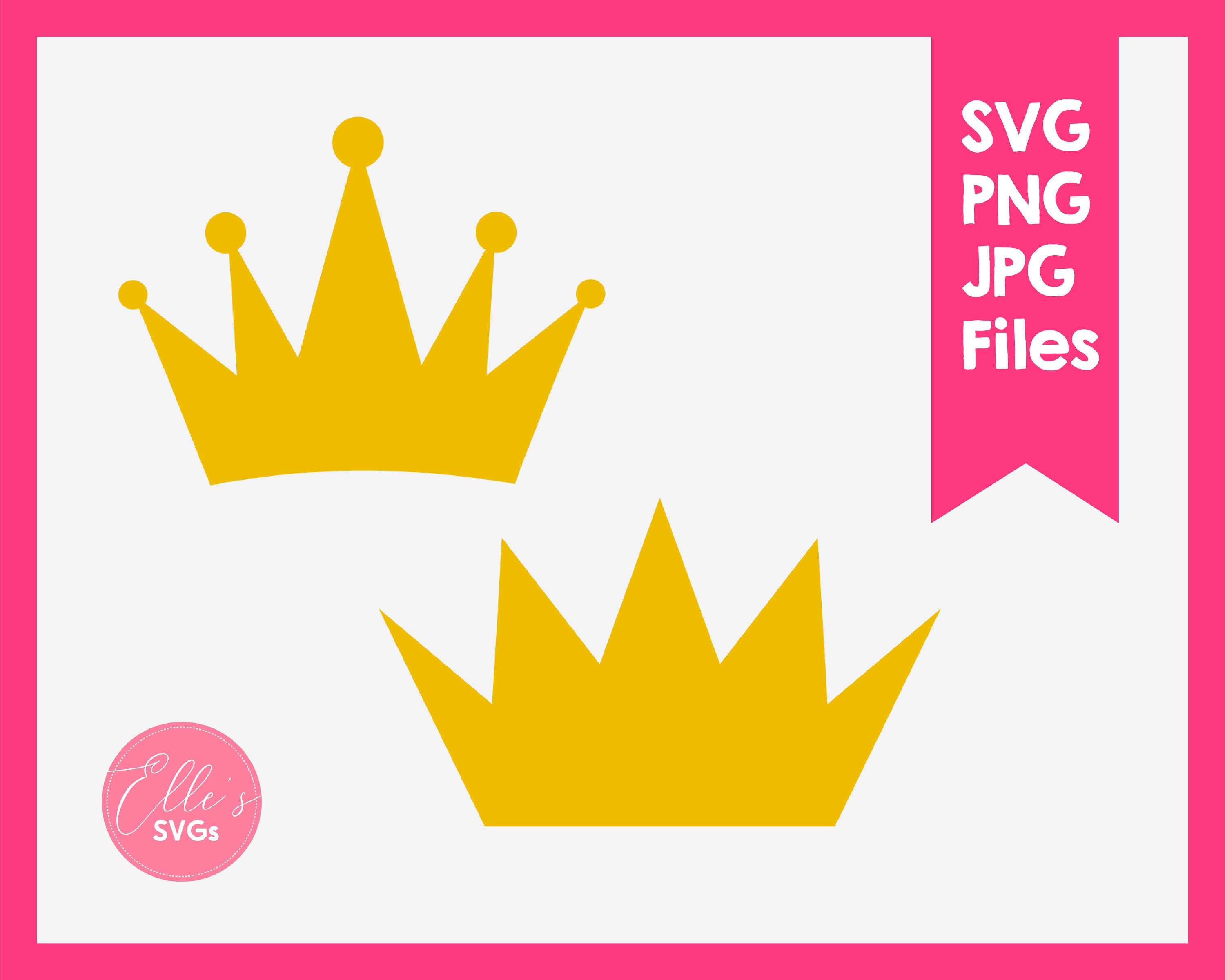 Disney Princess Crown Template