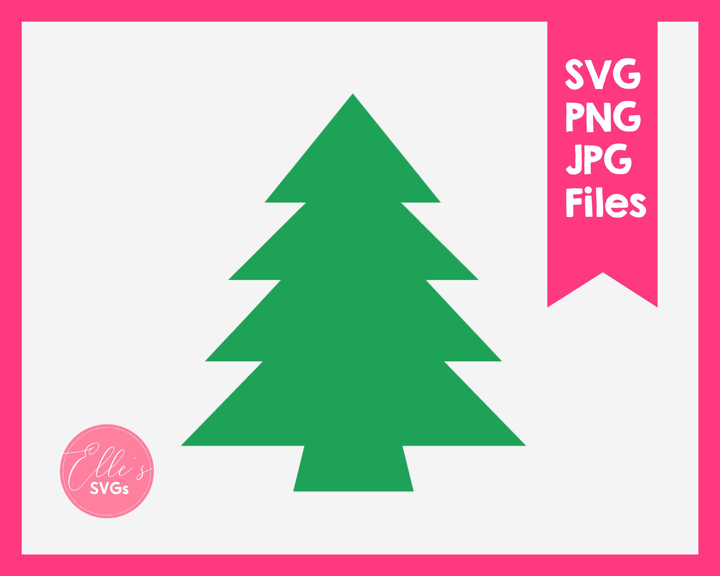 Christmas Tree Svg Christmas Tree Cut File Tree Clipart - Etsy