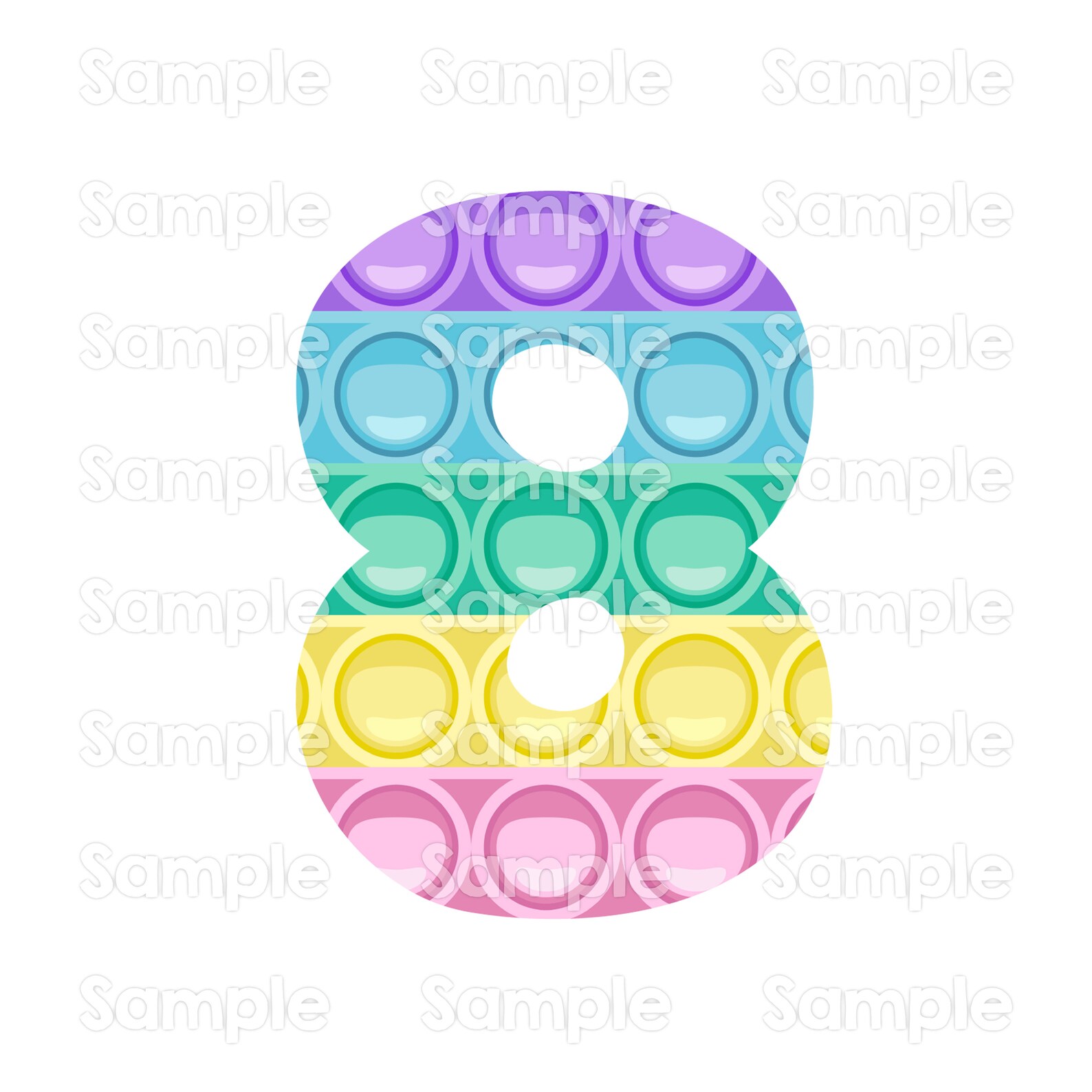 Pastel POP IT Alphabet Numbers Cliparts Pop It Letters Pop - Etsy
