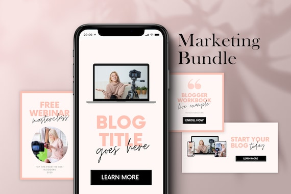 Course Creator Marketing Bundle 80 Templates Instagram - Etsy