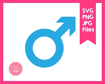 Male Symbol Svg - Etsy