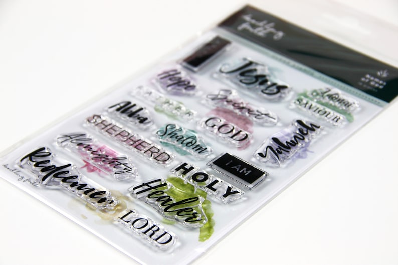 Names of God Stamps | Doodling Faith - Etsy