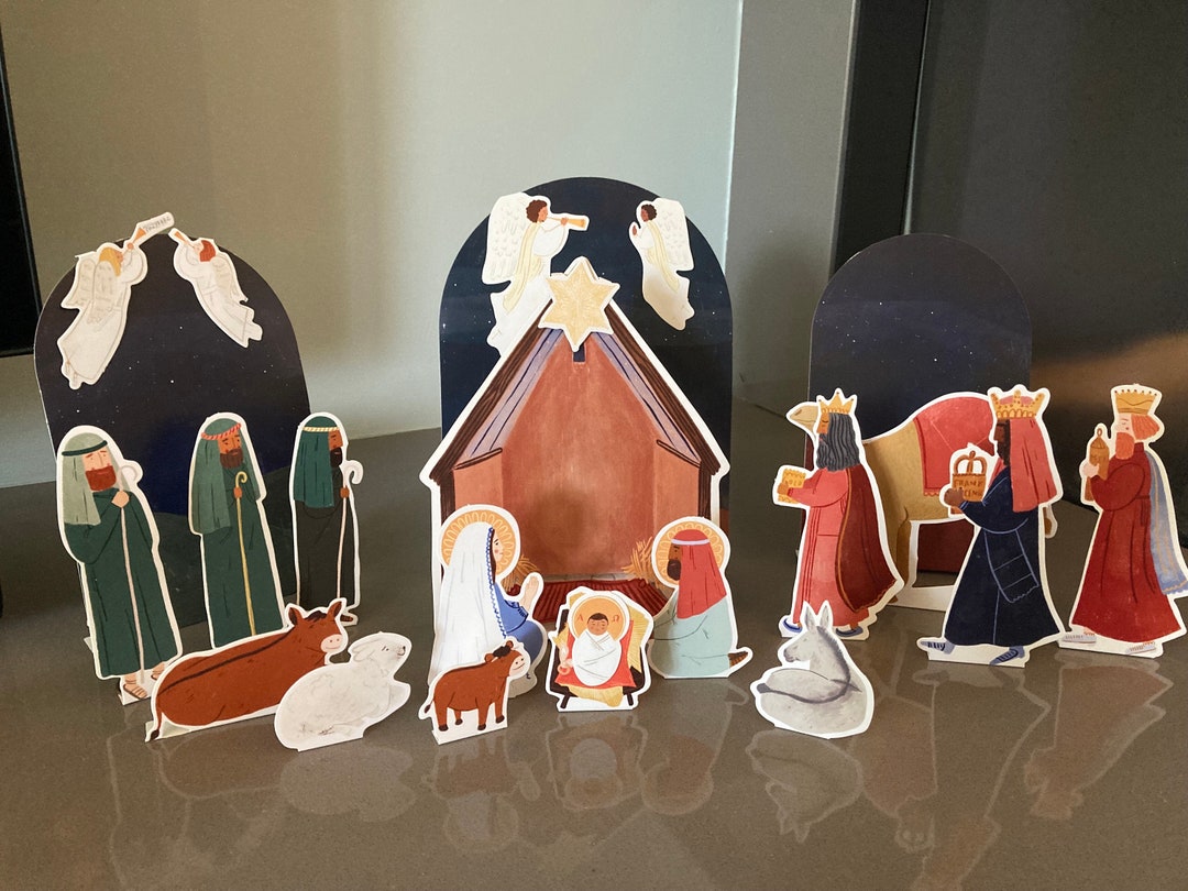 Nativity Interactive Pop-up Scene - Etsy