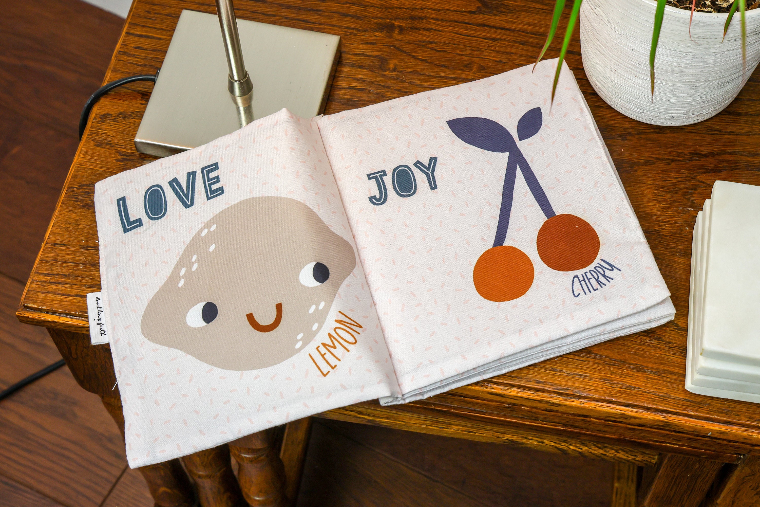 Fruit of the Spirit - Crinkle Christian Baby Book - Etsy
