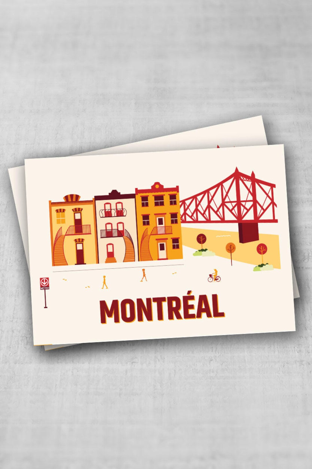 Postcard Montreal's Architecture - Etsy