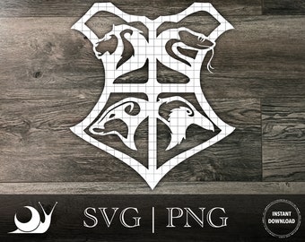 Wizard Crest Svg - Etsy