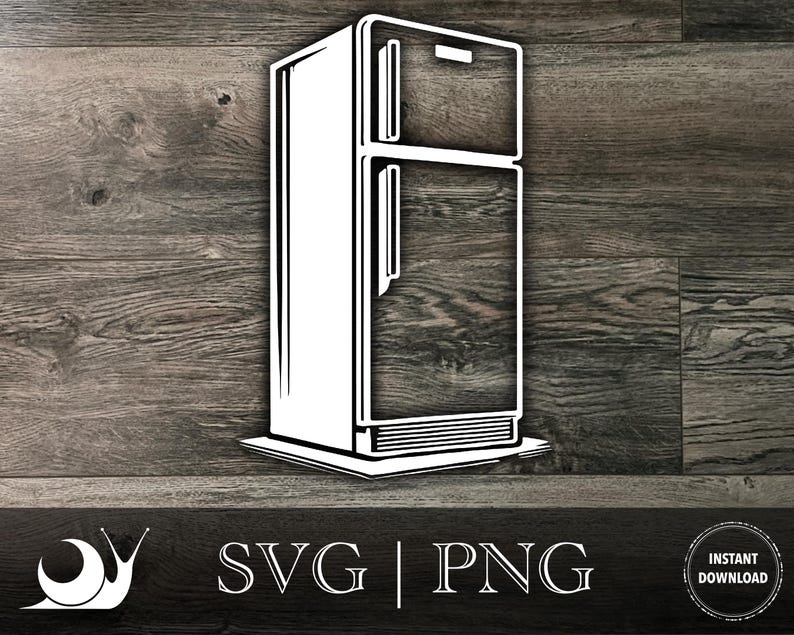 Fridge SVG Cricut Cut File Clip Art PNG - Etsy Australia