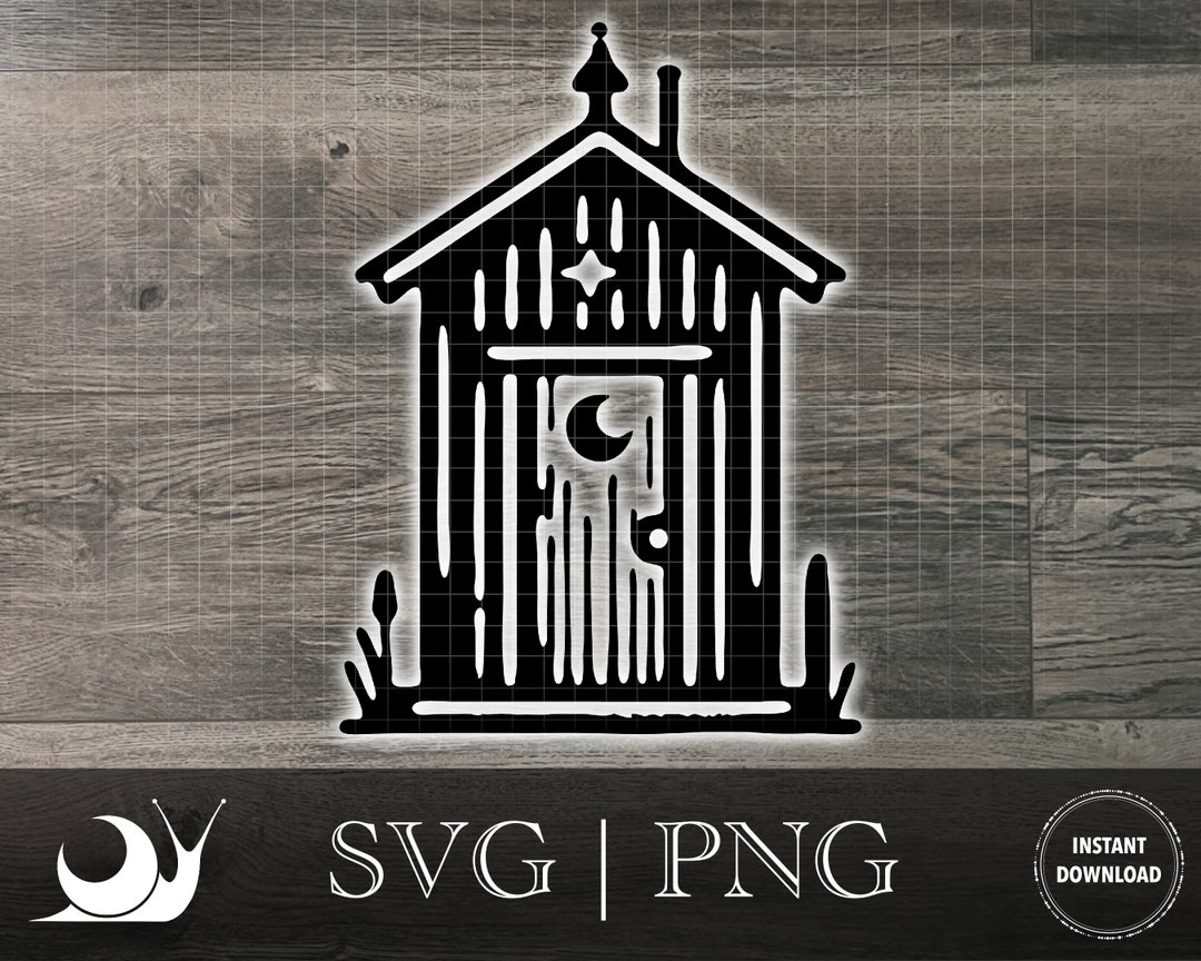 Outhouse SVG Bathroom Sign Cricut Cut File - Etsy