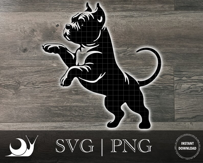 American Bully SVG Cut File for Cricut or Silhouette Pitbull SVG PNG ...