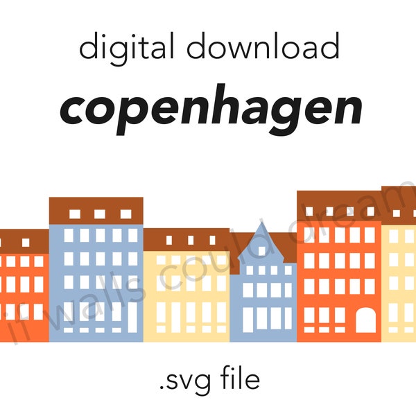 Copenhagen Svg - Etsy