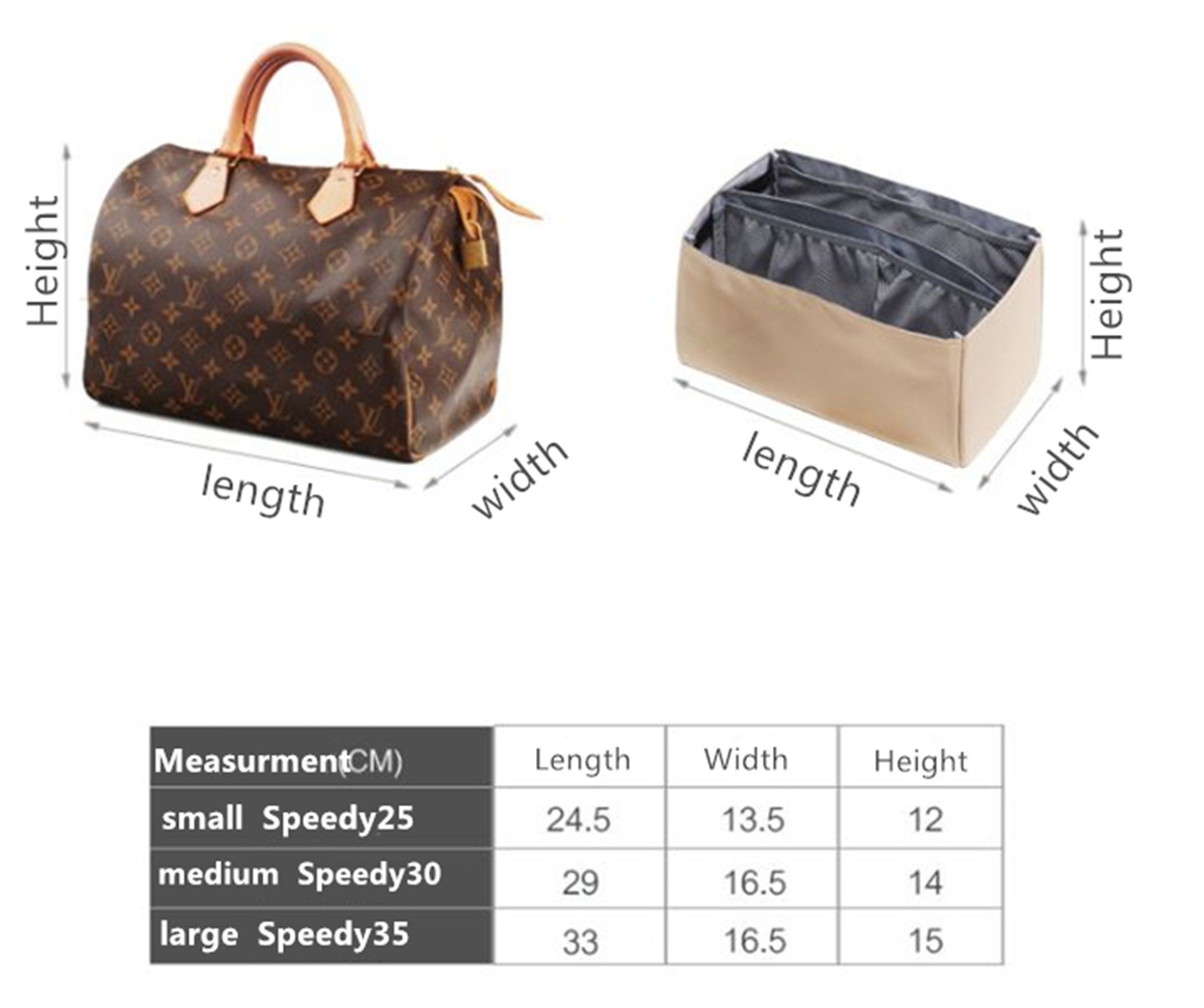 Lv Speedy Mini Size Guide | semashow.com