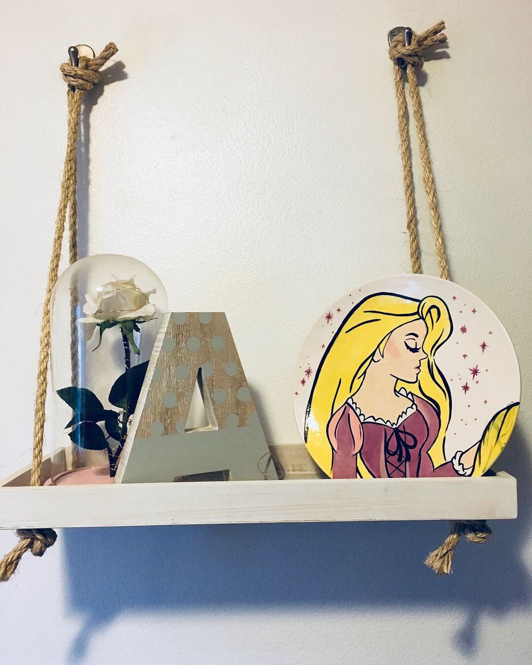 Princess Rapunzel Ceramic Plate - Etsy