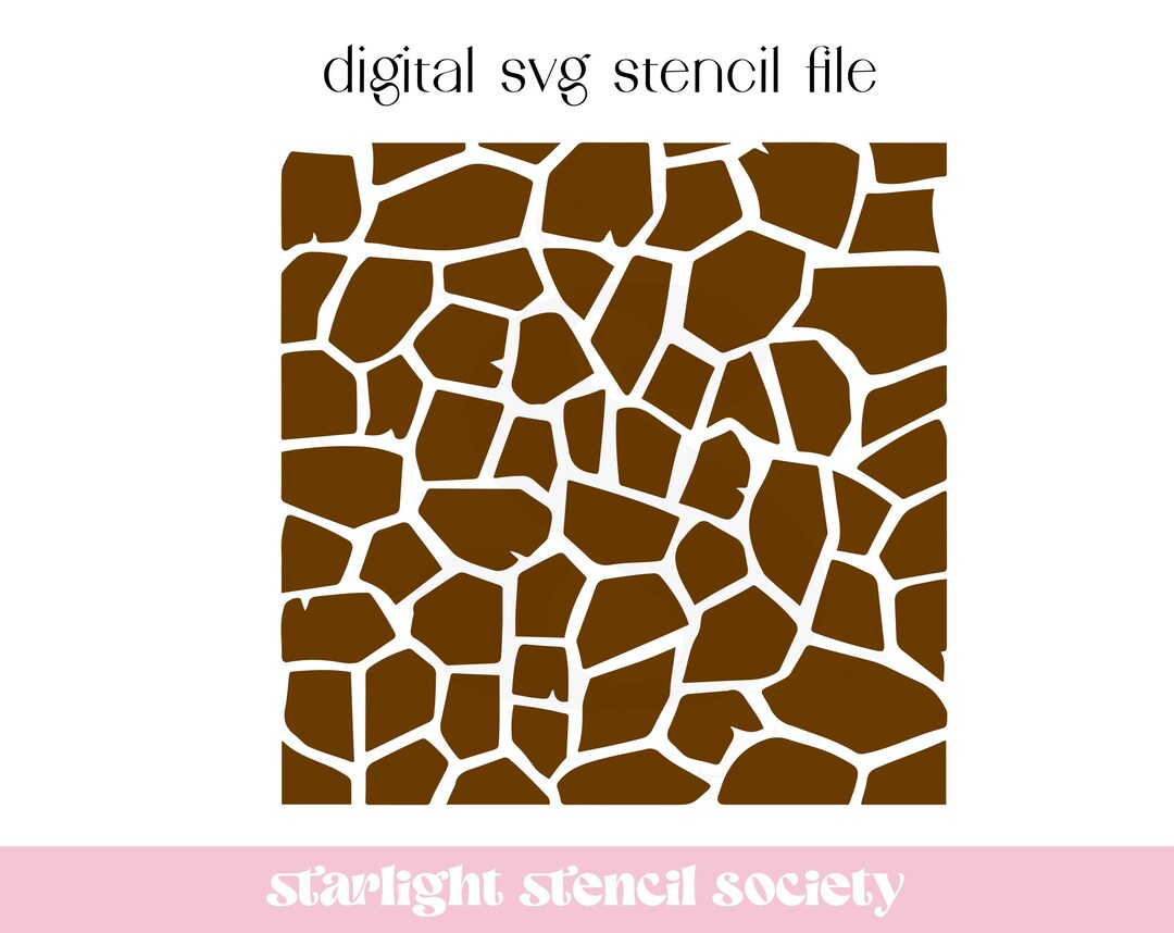 Giraffe | SVG FILE | Cookie Stencil | Animal Stencil | Instant Download ...