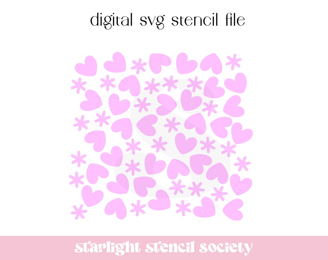 Snowflake Love | SVG FILE | Cookie Stencil | Christmas | Background ...