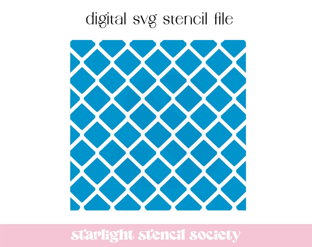 Blue Diamond | SVG File | Cookie Stencil | Background | Digital File - Etsy