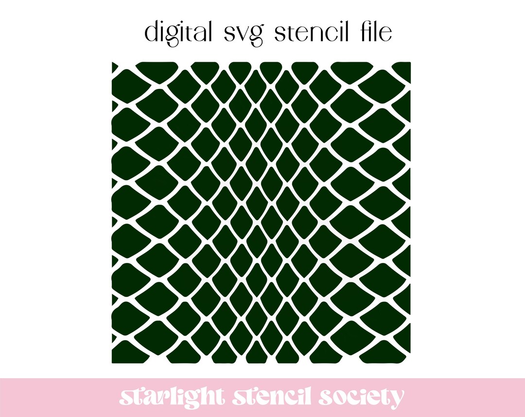 Snake Skin | SVG FILE | Cookie Stencil | Animal Stencil | Instant ...