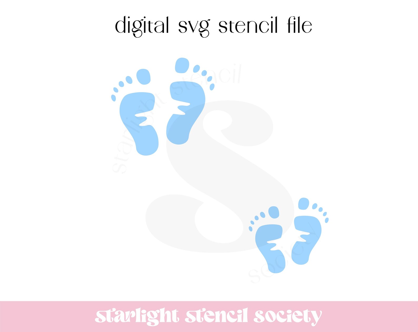 Baby Feet | SVG FILE | Cookie Stencil | Baby Shower | Digital File - Etsy