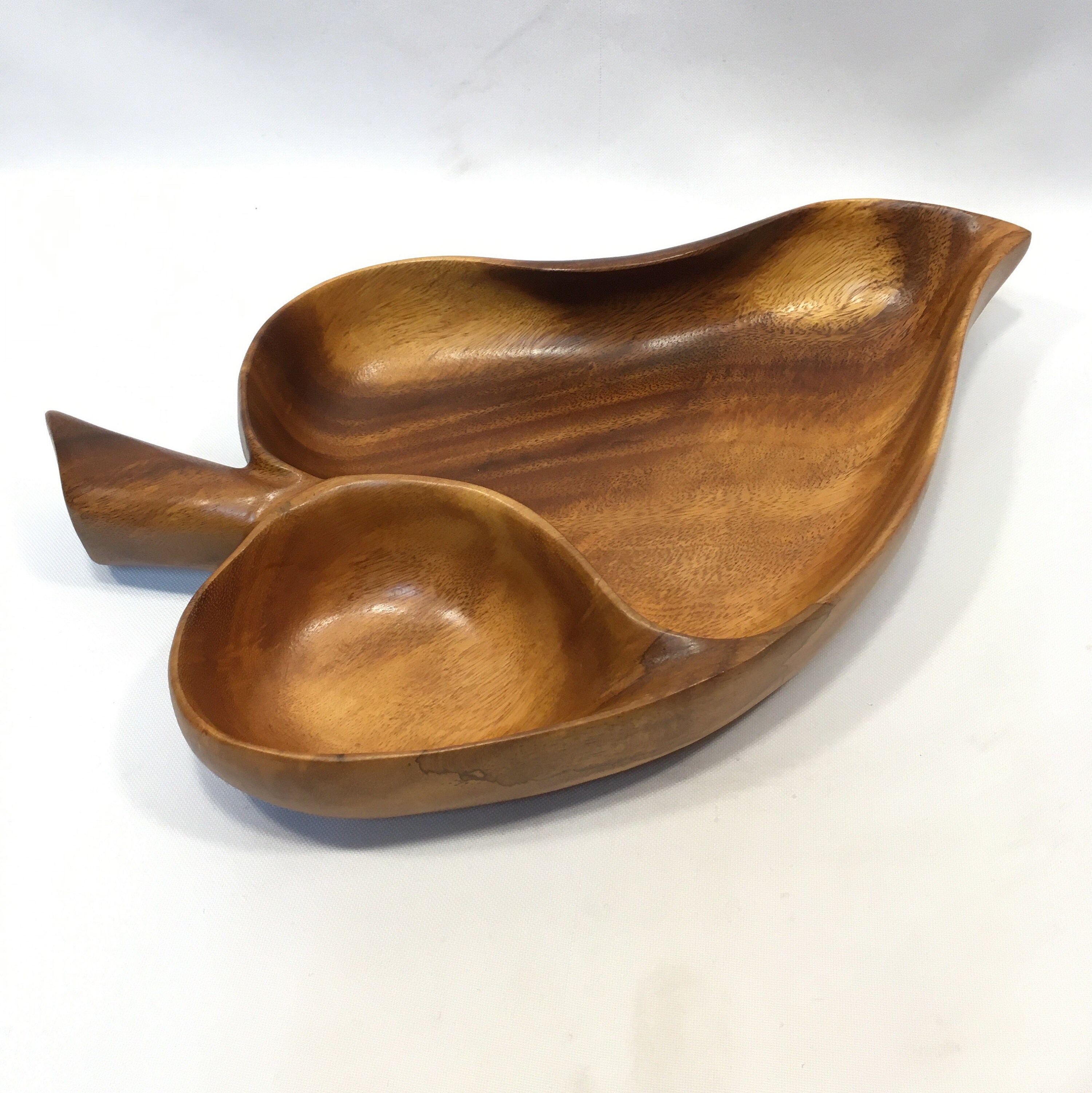 Vintage Monkey Pod Tray mid Century Blair Honolulu Monkey Pod - Etsy