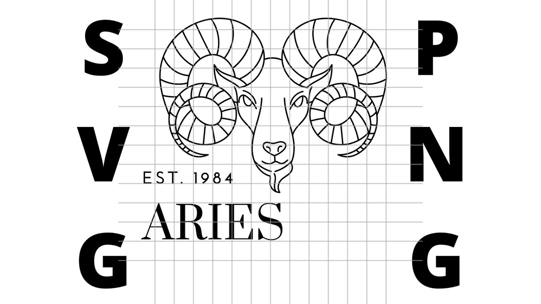 Aries SVG PNG - Etsy
