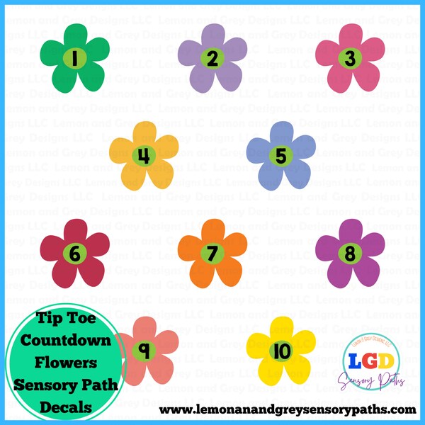 Sensory Path Decals - Etsy