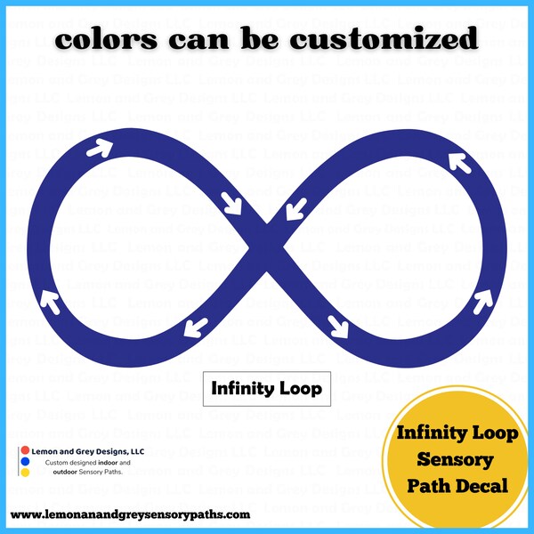 Infinity Loop Decal - Etsy