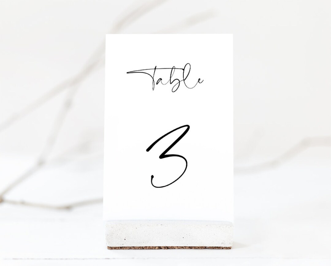 Wedding Table Numbers Printable Table Number Cards Table Centerpiece wedding-table-numbers-printable-table-number-cards-table-centerpiece