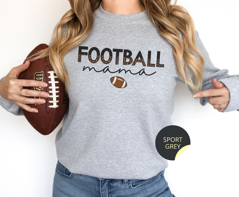Football Mama Sweatshirt Football Mom Crewneck Proud Sports - Etsy
