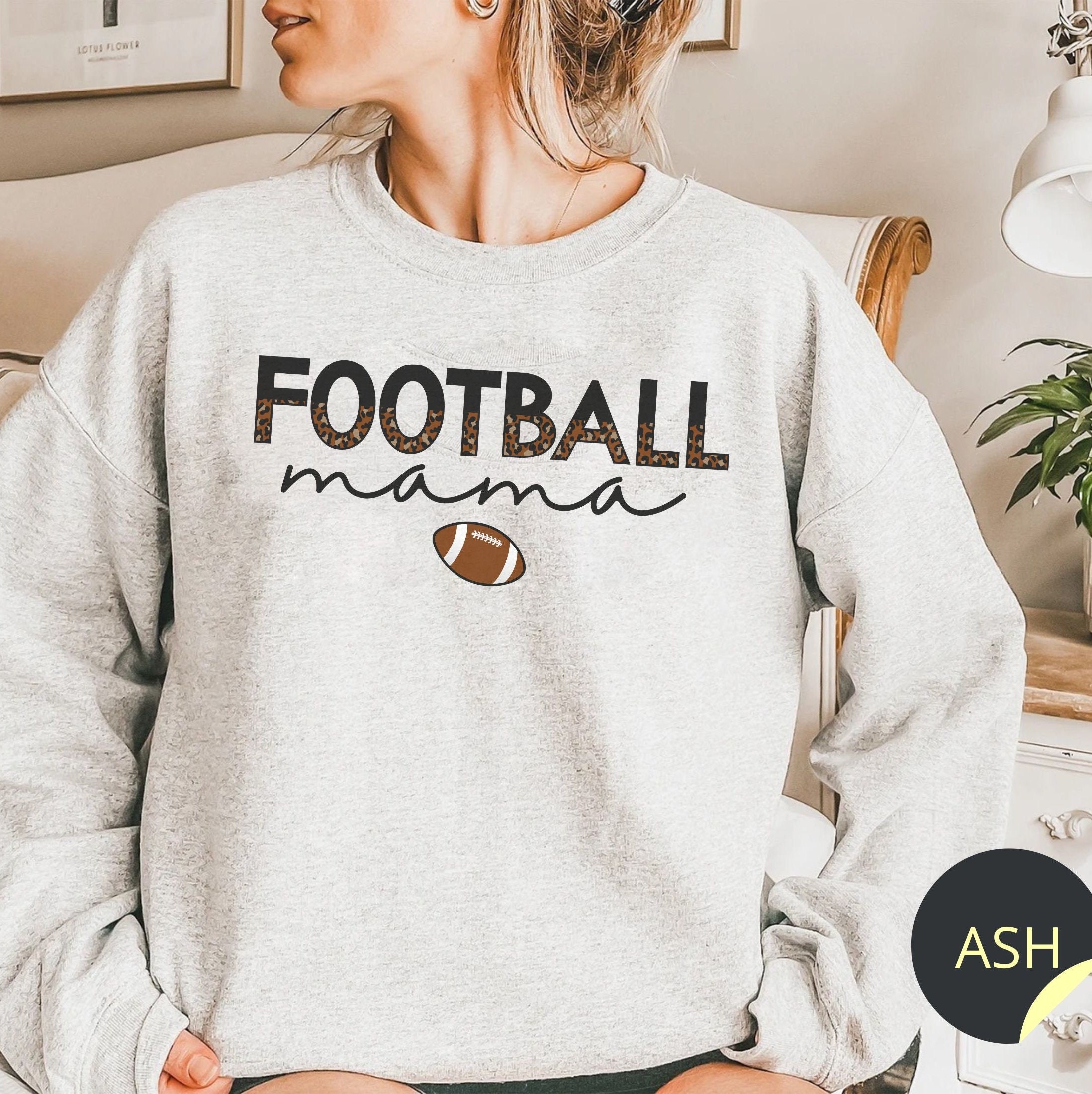 Football Mama Sweatshirt Football Mom Crewneck Proud Sports - Etsy