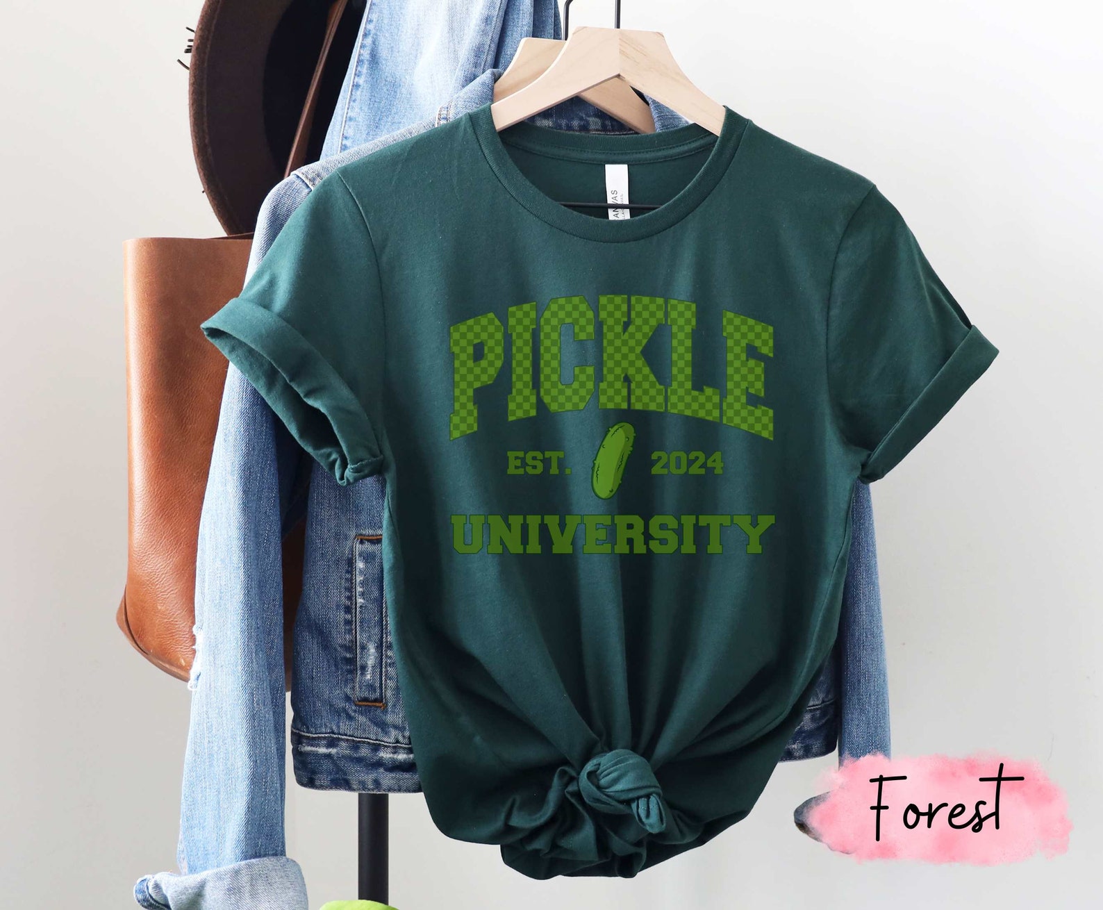 Pickle Shirt, Pickle University T-shirt, Dill Pickle Jar Shirt, Pickle ...
