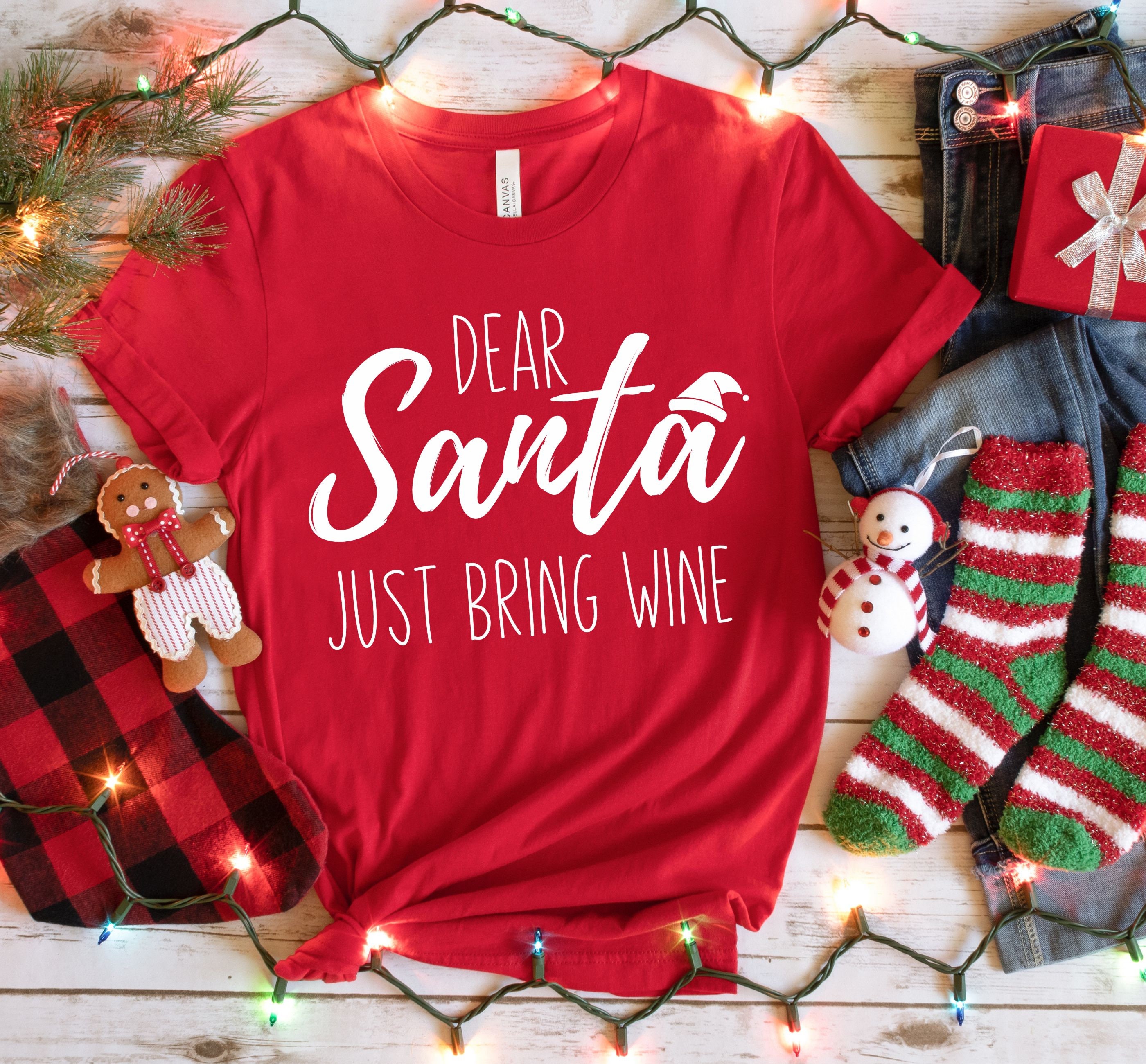 Dear Santa Shirts, Christmas Family Shirts, Dear Santa Group T-shirts ...