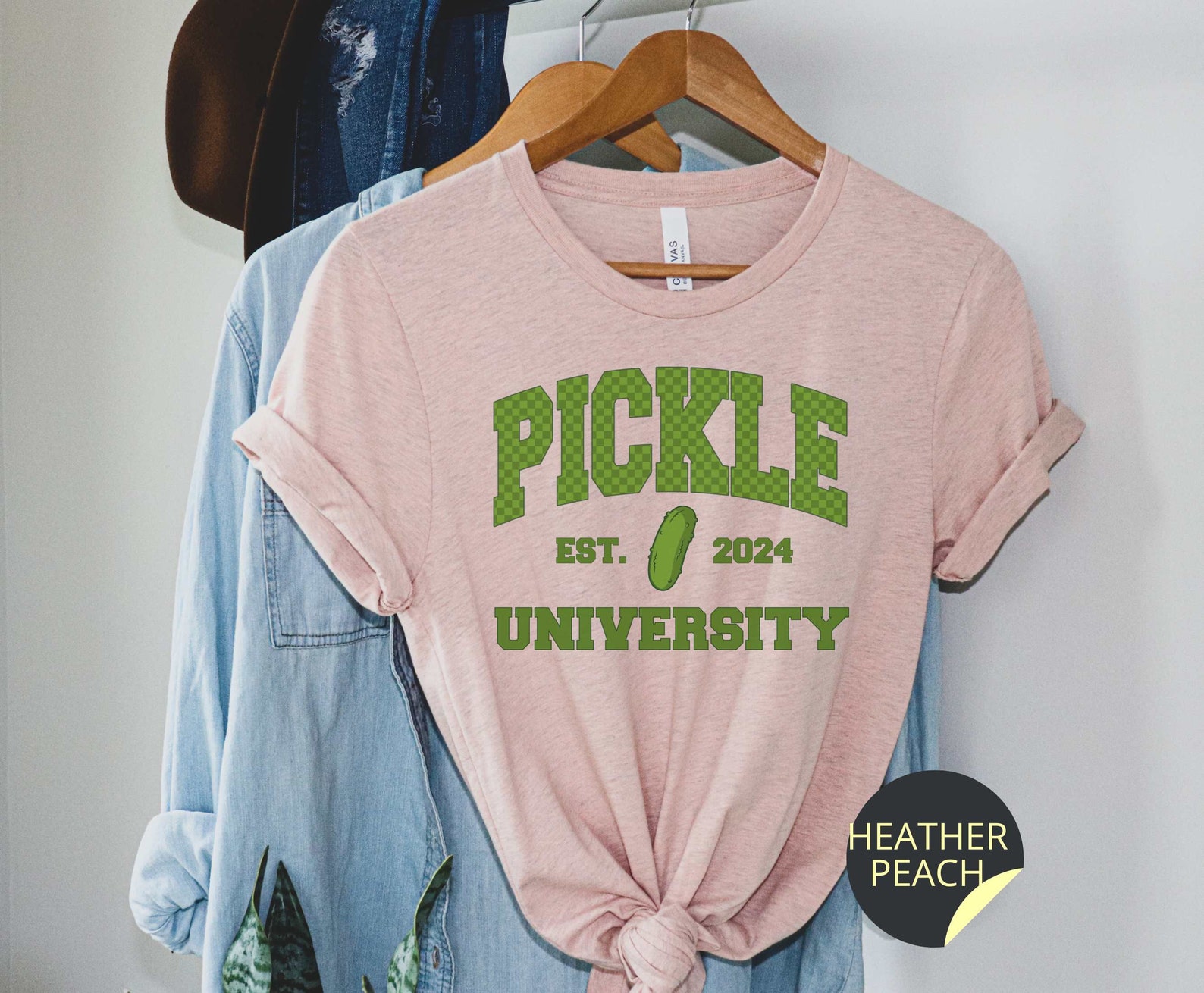 Pickle Shirt, Pickle University T-shirt, Dill Pickle Jar Shirt, Pickle ...