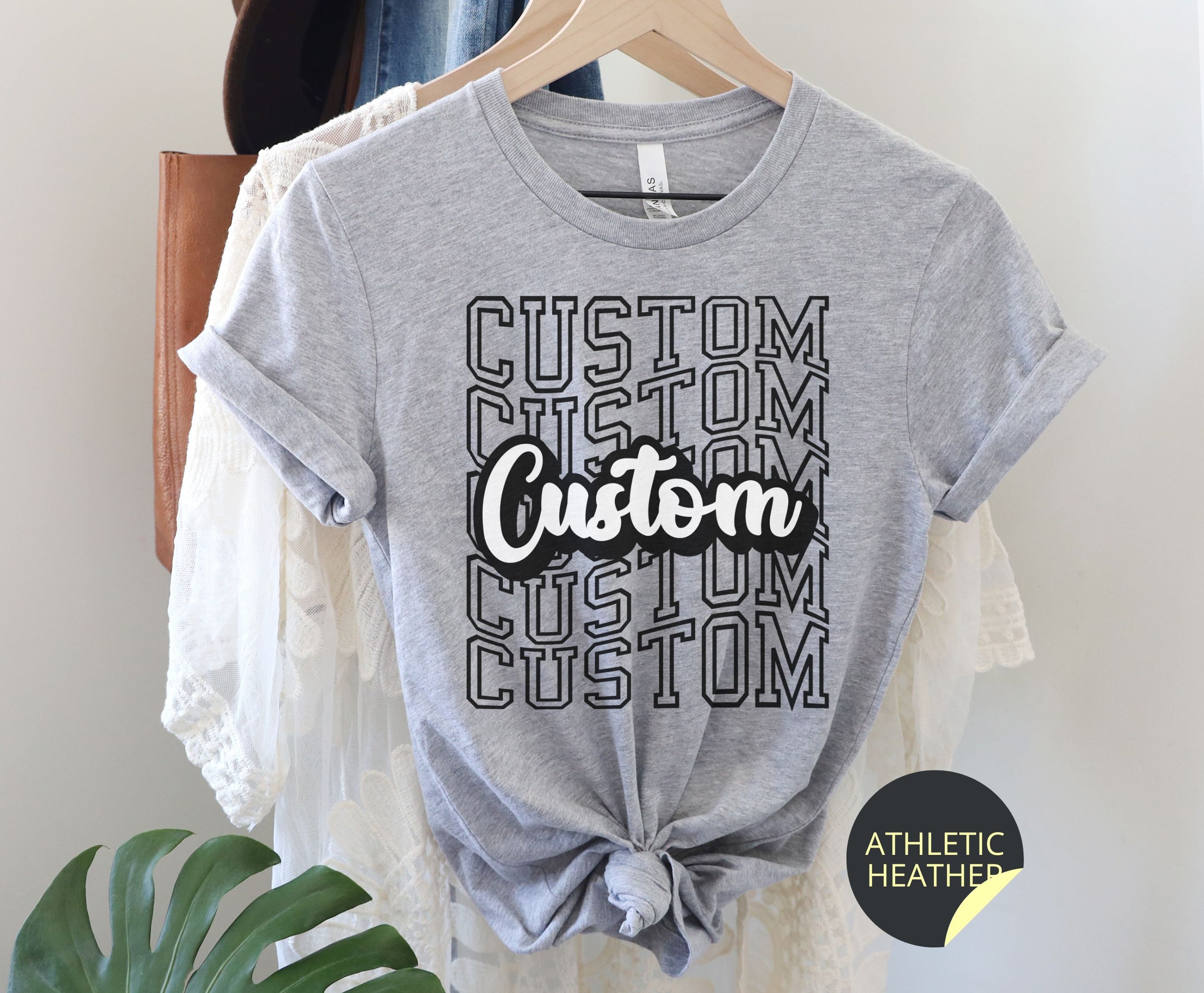 Favorite Team Shirt, Custom Team T-shirt, Team Mascot Shirt, School ...