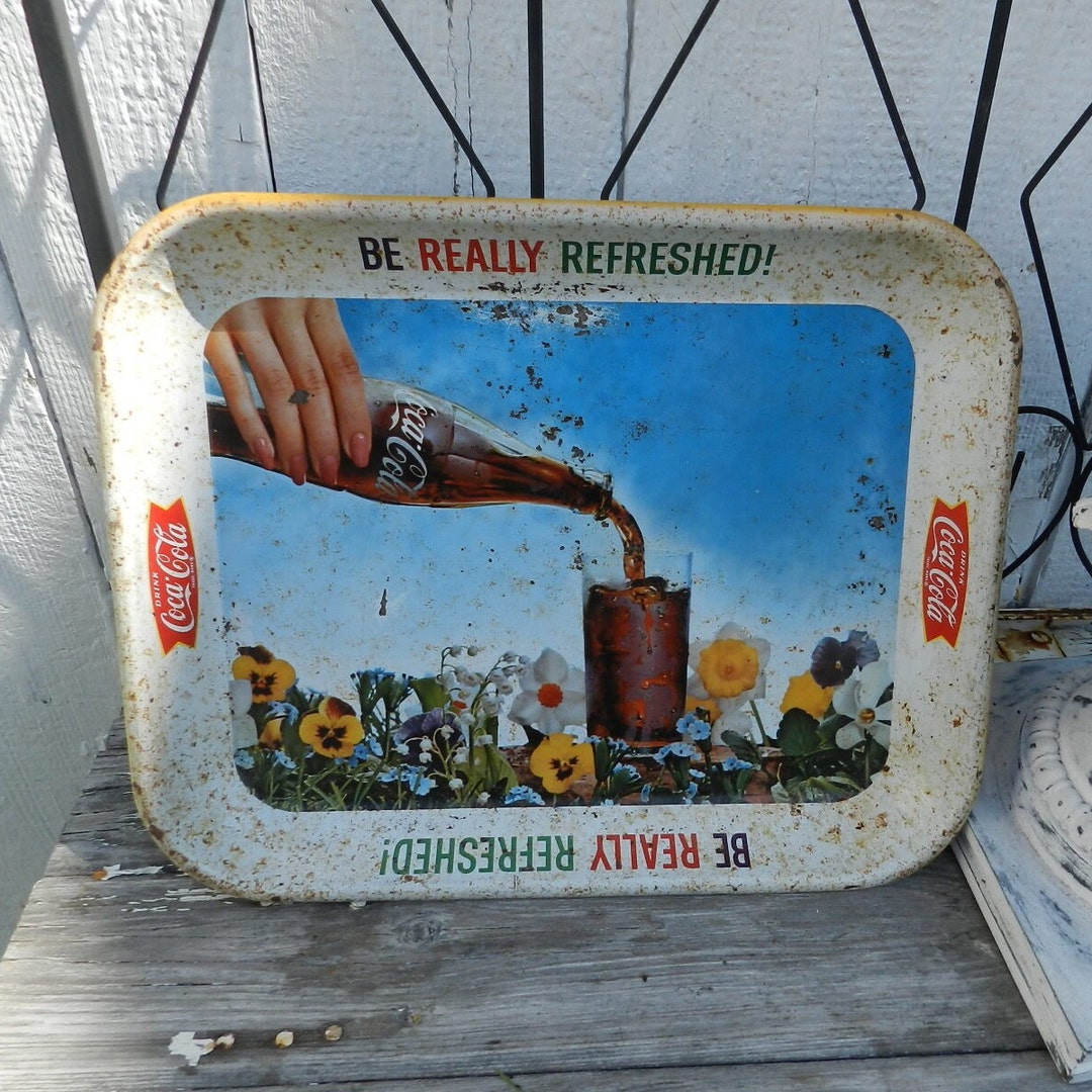 BE REALLY Refreshed/vintage Coke Tray - Etsy