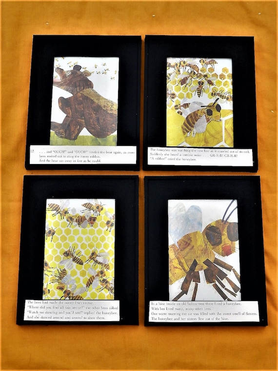 ERIC CARLE FRAMED Book Pages - Etsy