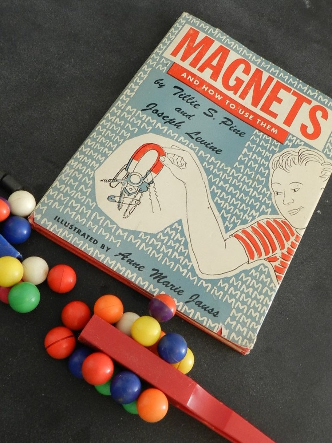 MAGNETS & BOOK/1958/2 SONOMA Magnet Wands/ Ball Magnets - Etsy