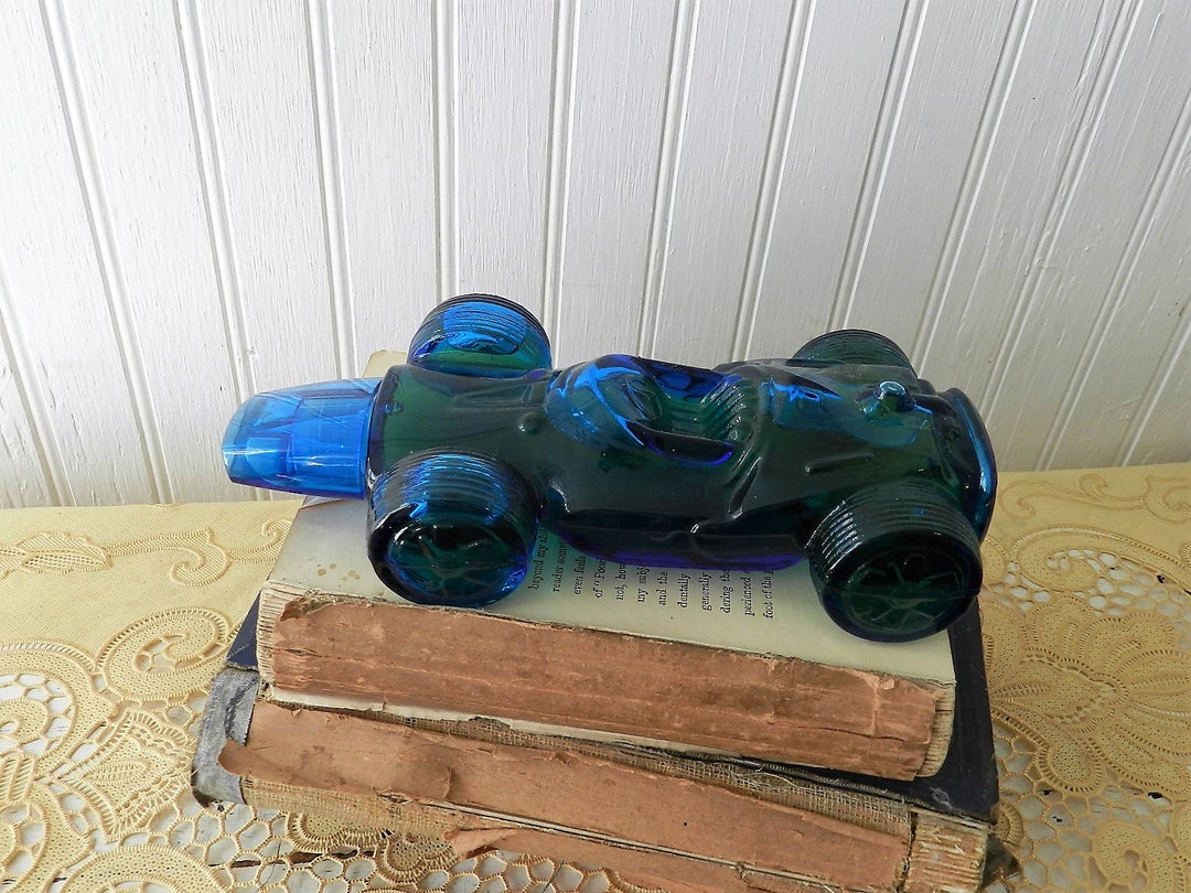 AZURE BLUE AVON Race Car/4 0z Aftershave - Etsy