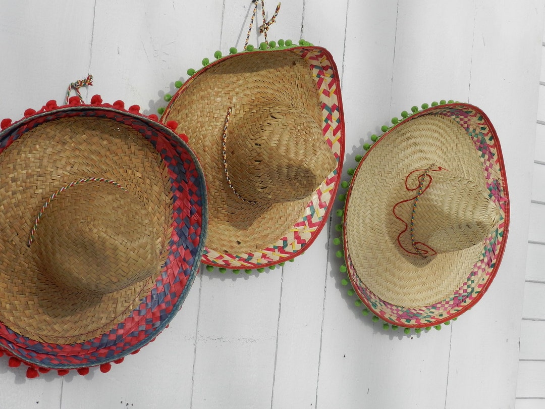 3 AMIGOS Sombreros/party Hats - Etsy