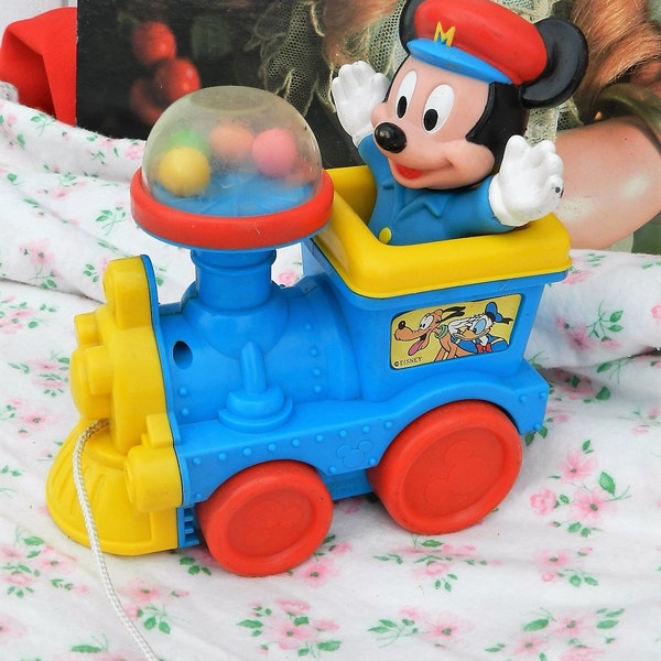 Mickey Pull Toy - Etsy