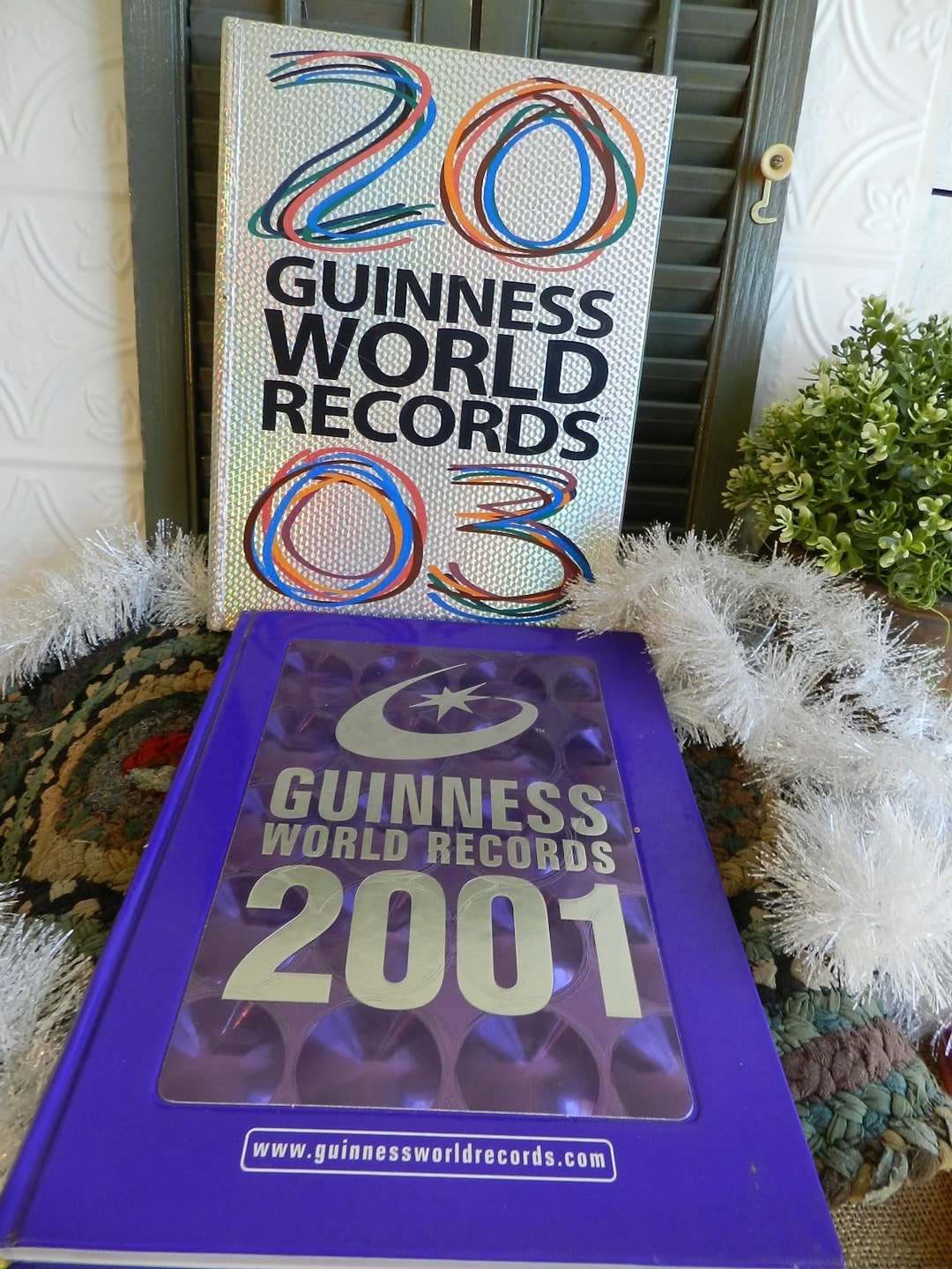 GUINNESS BOOK WORLD Records/2001/2003/hardcover - Etsy
