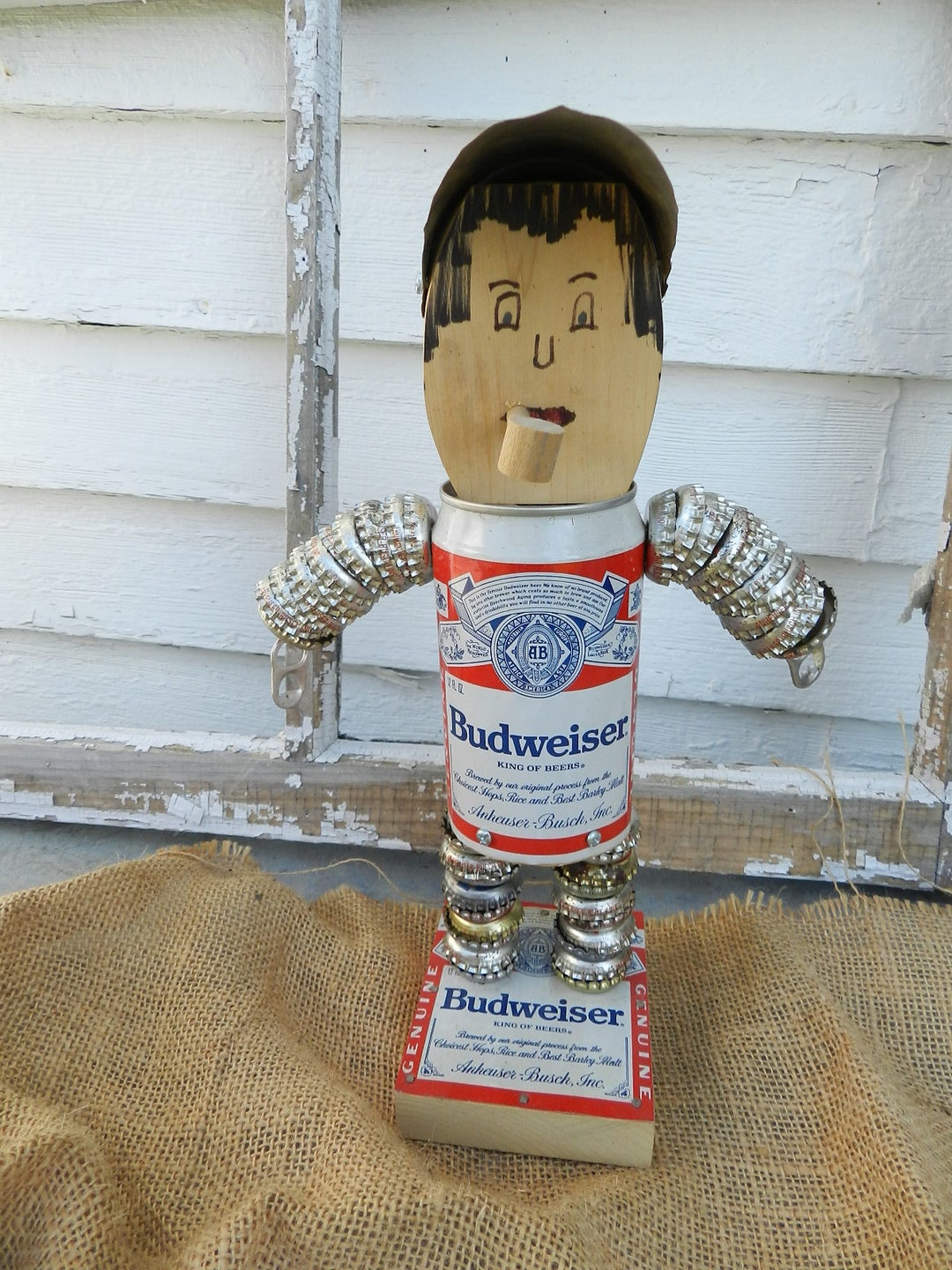 STAN/DAN the BUD Man/11 3/4 Tall - Etsy