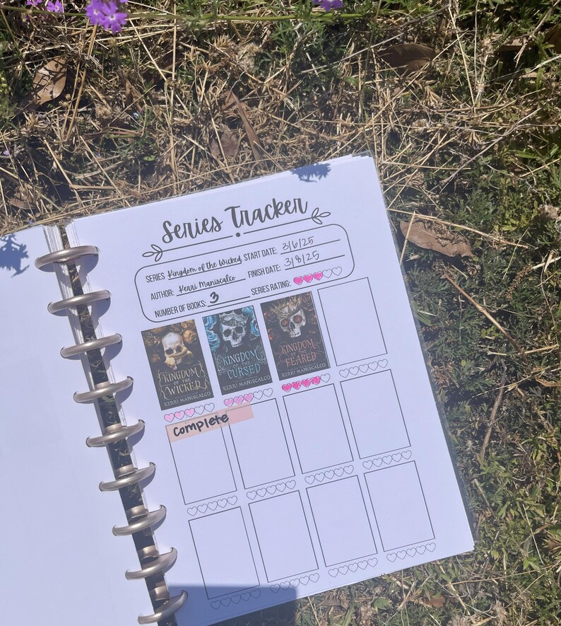 Custom Series Tracker Digital Download - Etsy