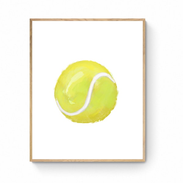 Tennis Art Paintings - Etsy