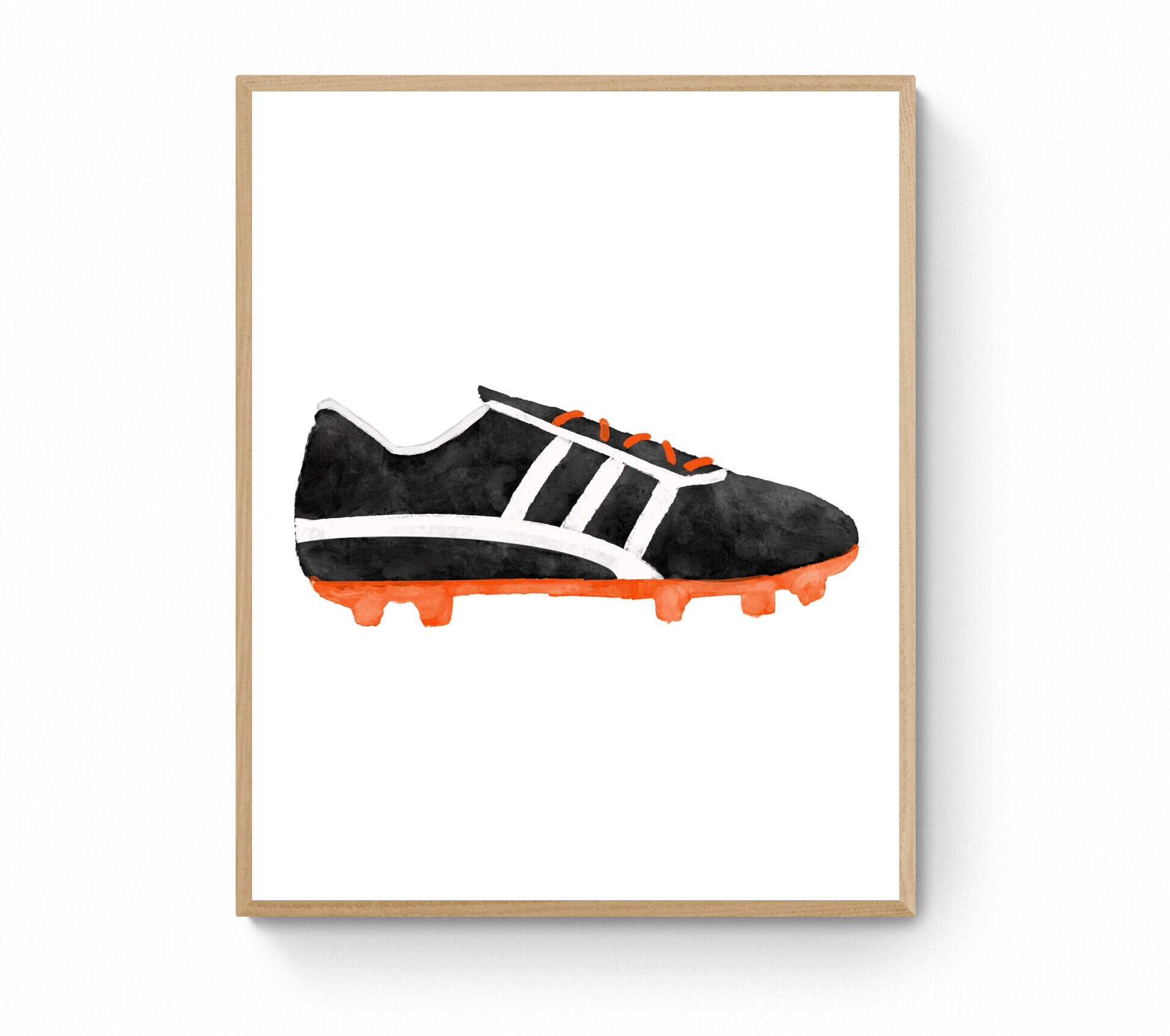 Adidas Soccer Cleat Drawing