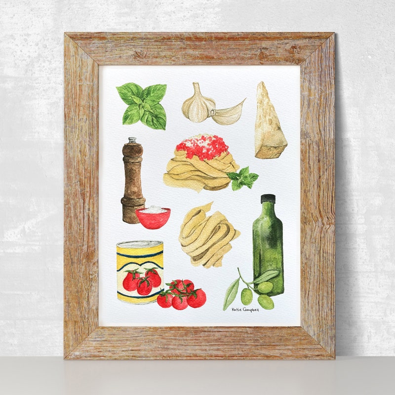 Italian Kitchen Art - Etsy