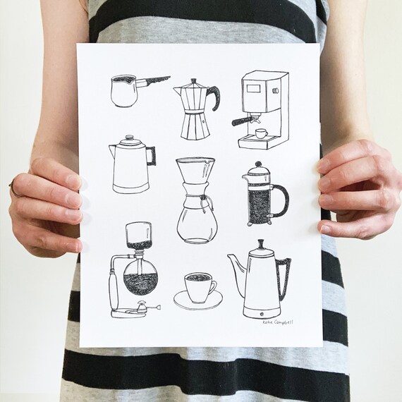Coffee Pot Drawing