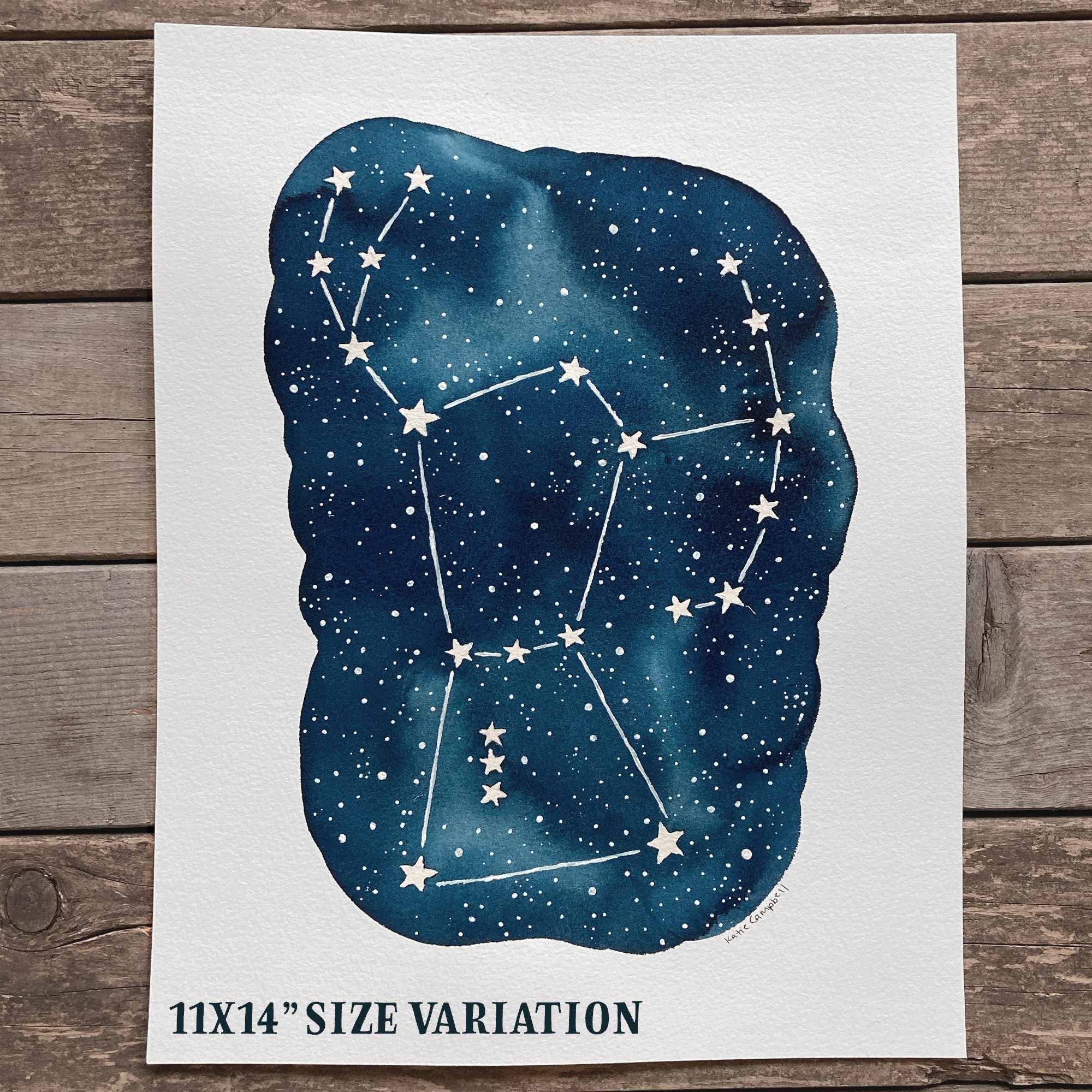 Orion Constellation Art