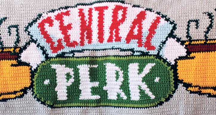 Friends Central Perk Blanket Crochet Pattern - Etsy