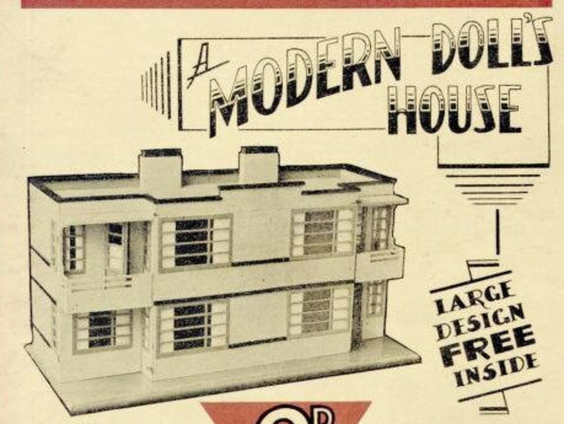Dollhouse Pattern - Etsy