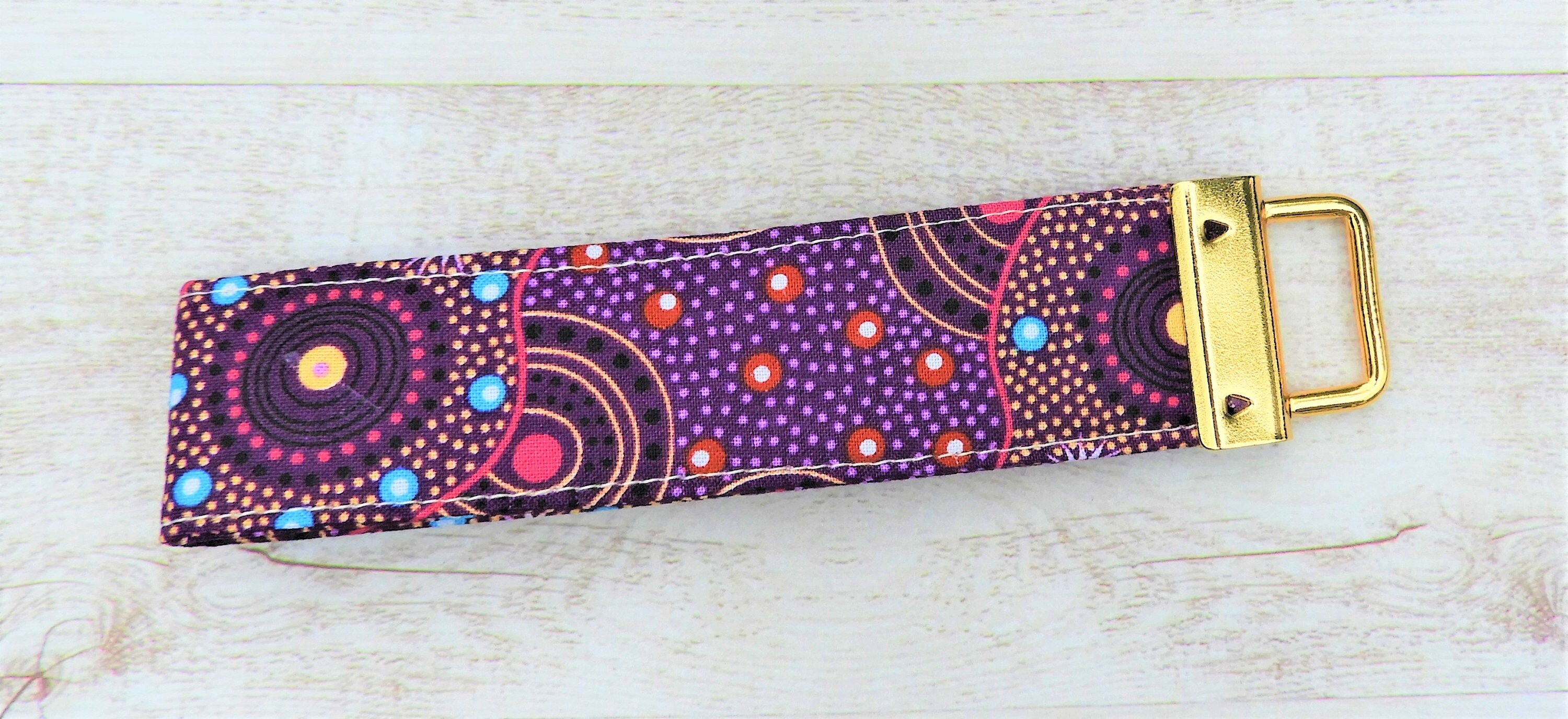 Australian Aboriginal Indigenous Fabric Key Fobs - Etsy Australia